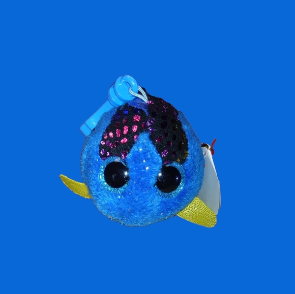 Ty | Toys | Ty Beanie Boos Clip On Aqua The Fish | Poshmark